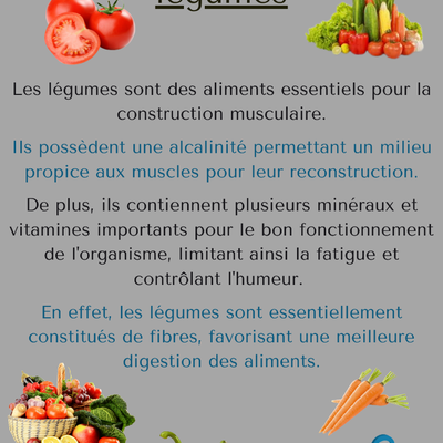 LES BIENFAITS DES LÉGUMES